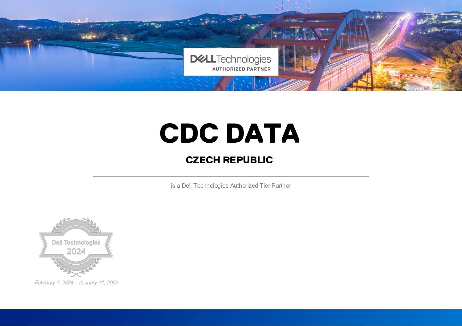 Certifikáty a dokumenty - CDC Data