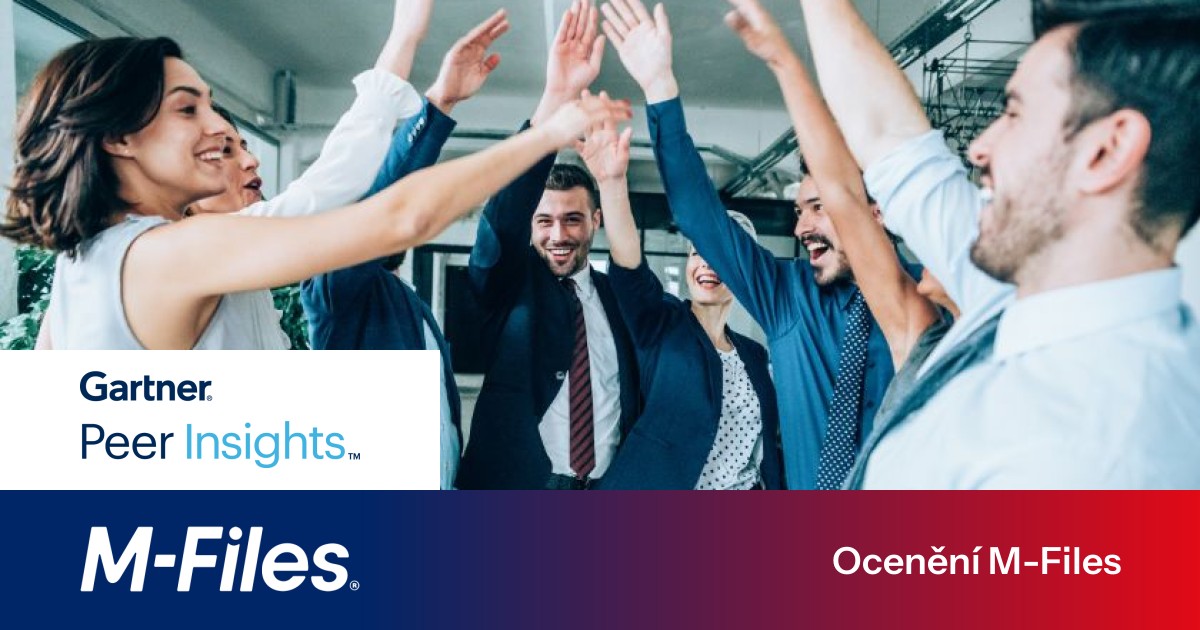 Společnost M-Files získala ocenění Gartner® Peer Insights™ 2024 Strong ...
