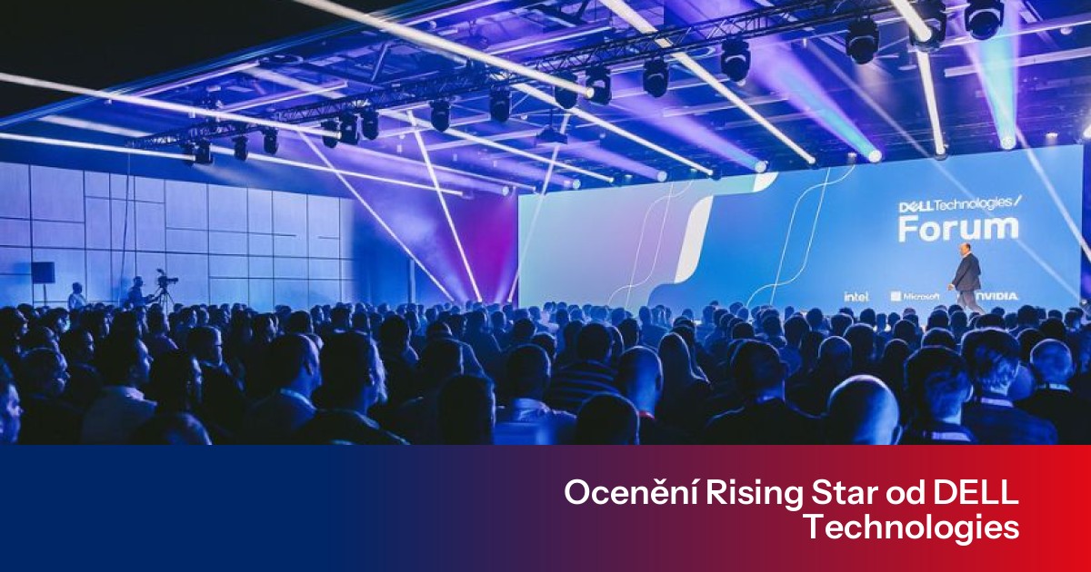 Ocenění Rising Star od DELL Technologies - CDC Data